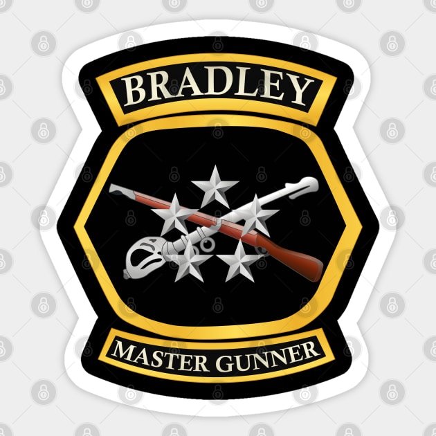 Bradley Master Gunner - 1 X 300 - Bradley Master Gunner 1 X 300 - Sticker | TeePublic